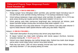Sistem Pemadam Api dan Pengindera Api | PDF