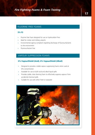 Oil Technics: New C6 Fire Fighting Foams Brochure. | PDF