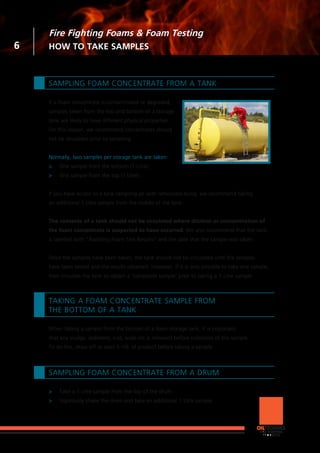 Oil Technics: New C6 Fire Fighting Foams Brochure. | PDF
