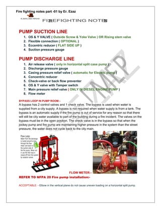 Fire fighting -1 By Er. Ezaz | PDF