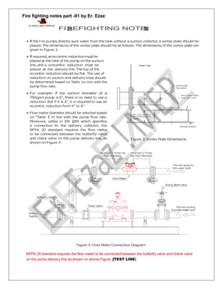 Fire fighting -1 By Er. Ezaz | PDF