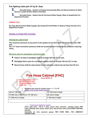 Fire fighting -1 By Er. Ezaz | PDF