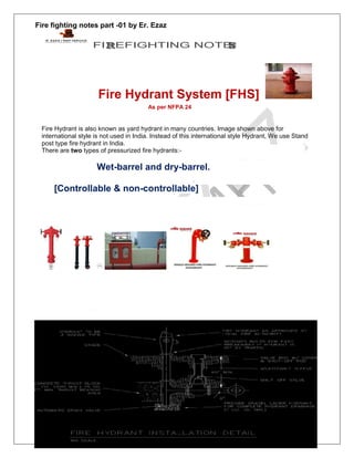 Fire fighting -1 By Er. Ezaz | PDF