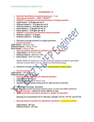 Fire fighting -2 By Er. Ezaz | PDF