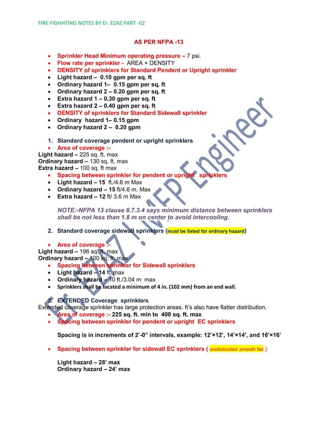 Fire fighting -2 By Er. Ezaz | PDF | Chemistry | Science