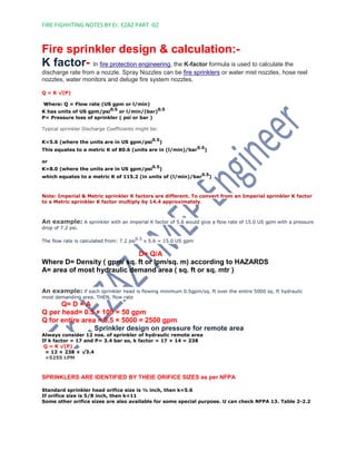 Fire fighting -2 By Er. Ezaz | PDF