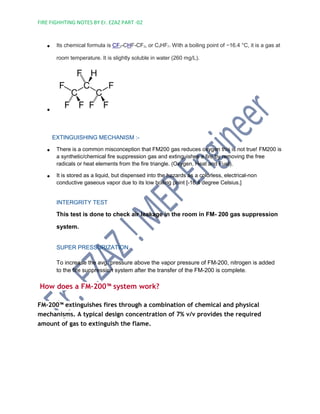 Fire fighting -2 By Er. Ezaz | PDF