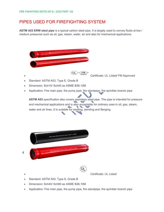 Fire fighting -2 By Er. Ezaz | PDF | Chemistry | Science
