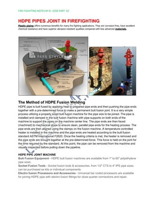 Fire fighting -2 By Er. Ezaz | PDF