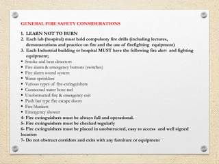 FIRE FIGHTING NOTES PART 01 BY ER. EZAZUL HAQUE SIDDIQUE pptx | PPTX