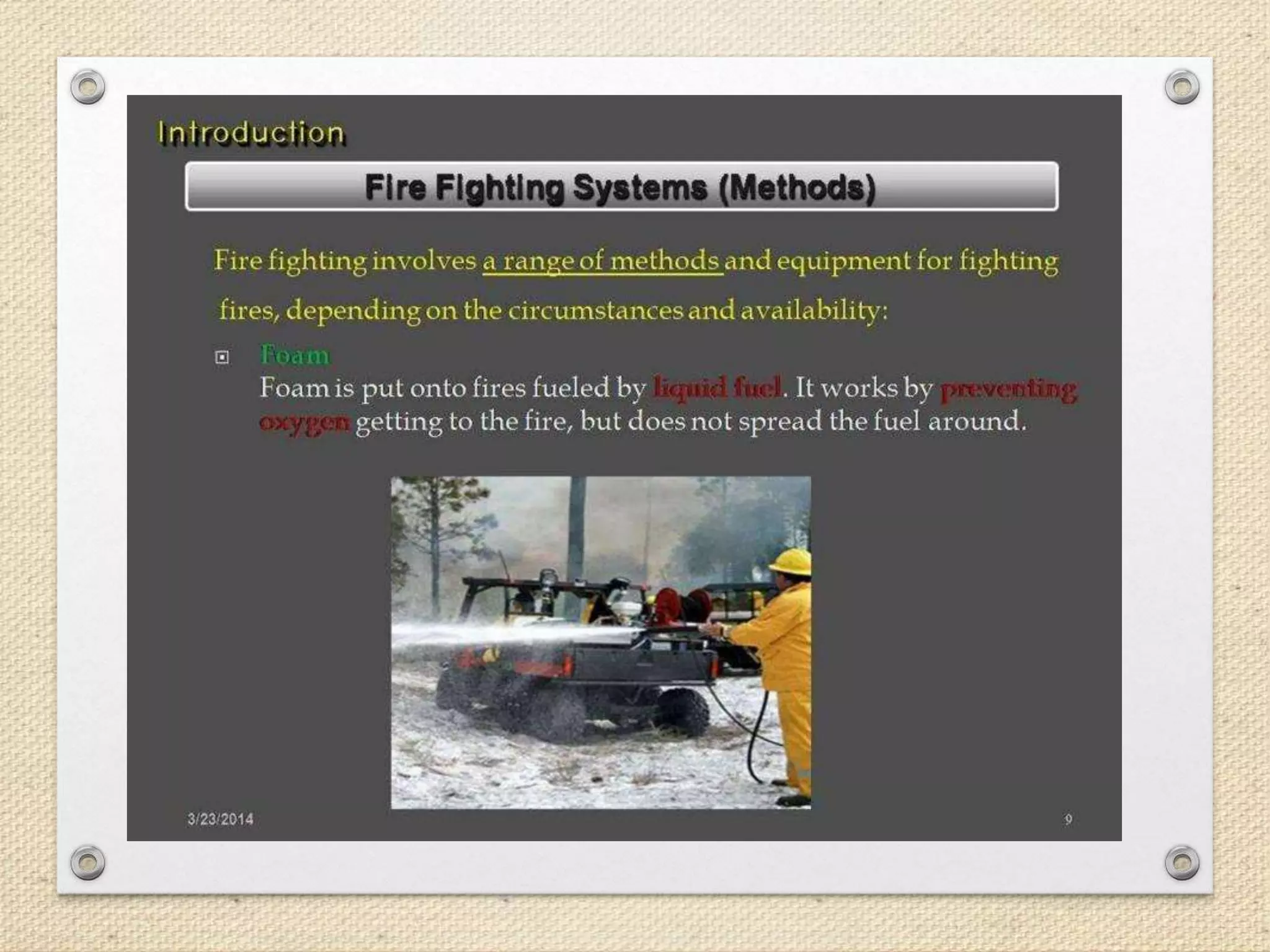 FIRE FIGHTING NOTES PART 02 BY ER. EZAZUL HAQUE SIDDIQUE .PPT