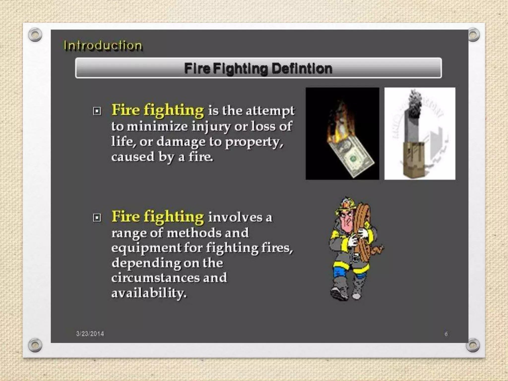 FIRE FIGHTING NOTES PART 02 BY ER. EZAZUL HAQUE SIDDIQUE .PPT