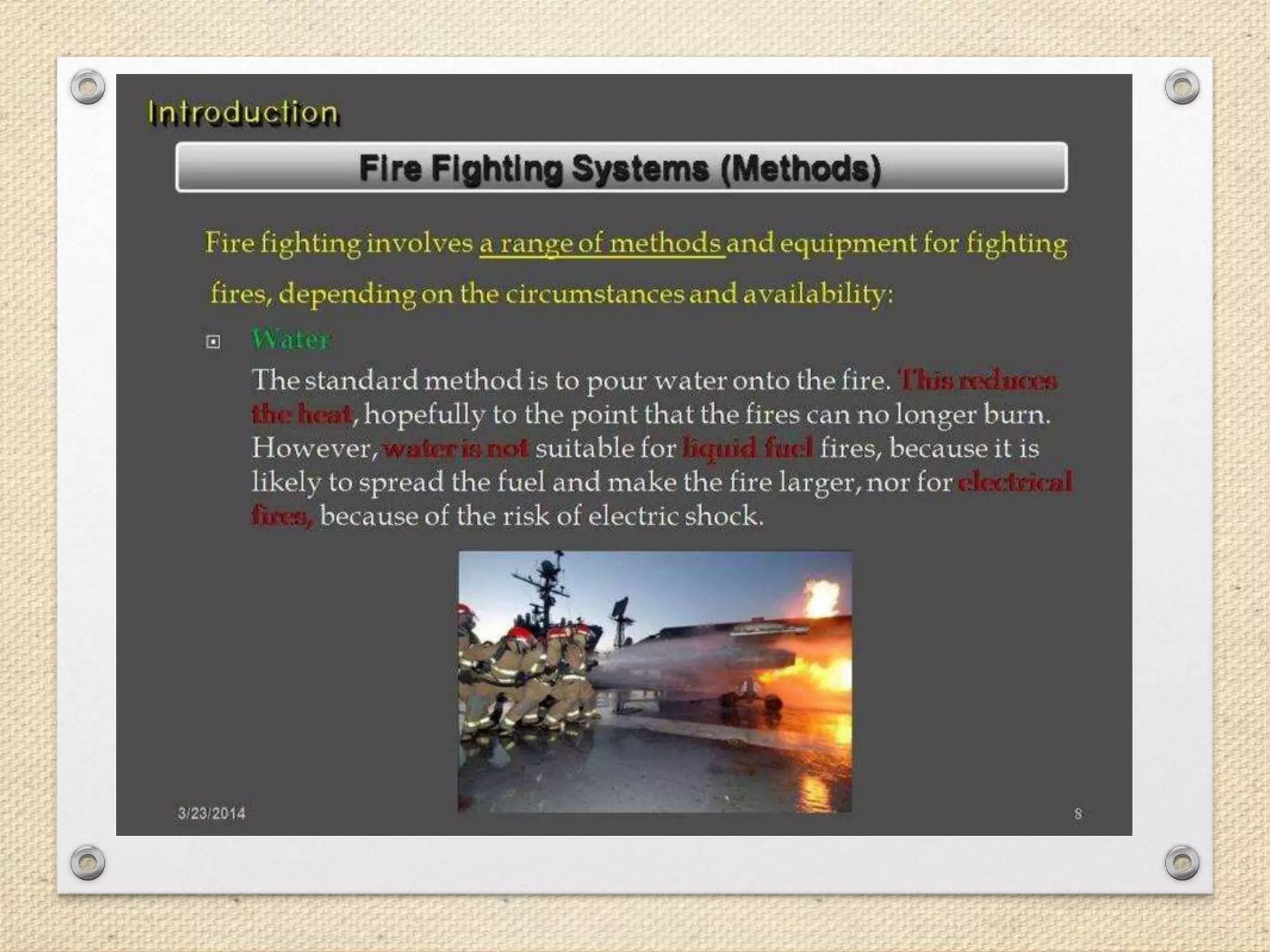 FIRE FIGHTING NOTES PART 02 BY ER. EZAZUL HAQUE SIDDIQUE .PPT