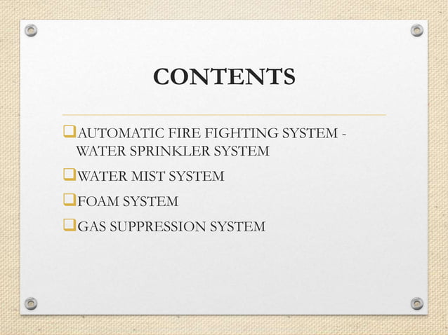 FIRE FIGHTING NOTES PART 02 BY ER. EZAZUL HAQUE SIDDIQUE .PPT ...