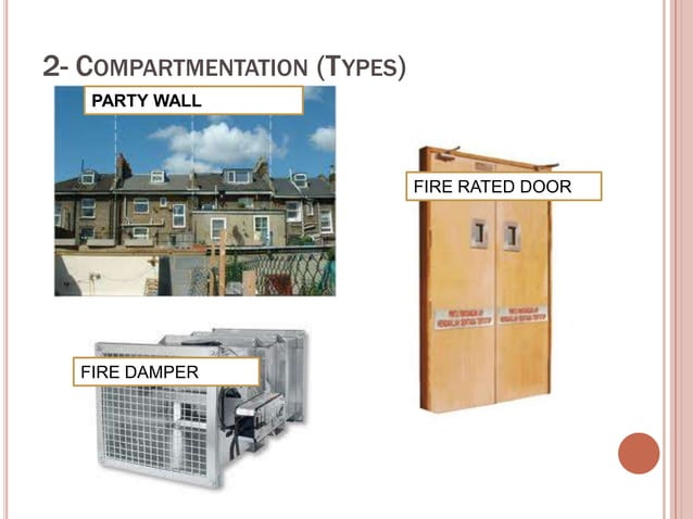 Fire fighting passive system | PPTX