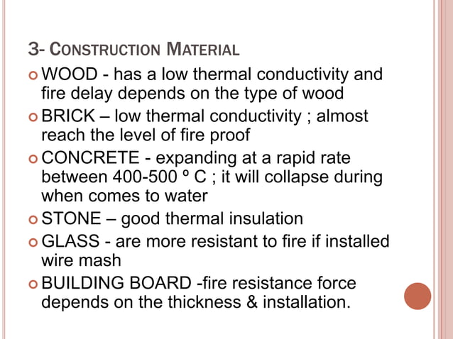 Fire fighting passive system | PPTX