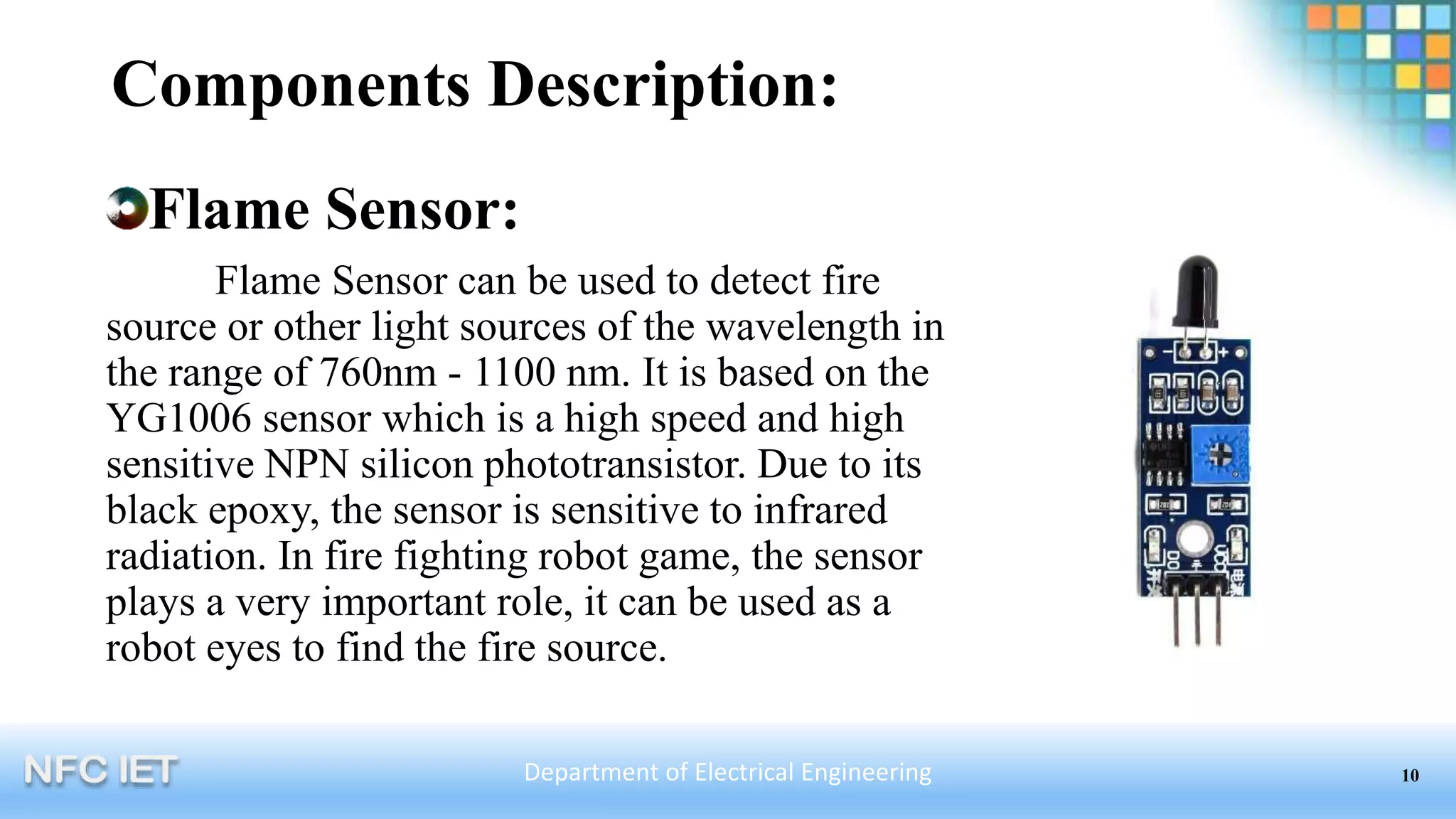 Fire Fighting Robot | PPTX