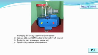 Fire fighting robot | PPTX