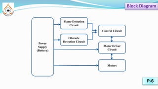 Fire fighting robot | PPTX
