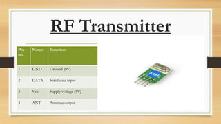 Fire fighting robot - Micro-controller based project | PPTX