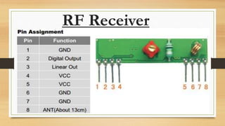 Fire fighting robot - Micro-controller based project | PPTX