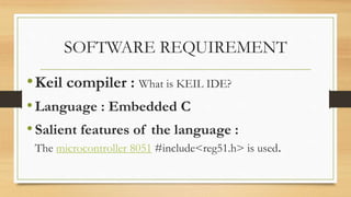 Fire fighting robot - Micro-controller based project | PPTX