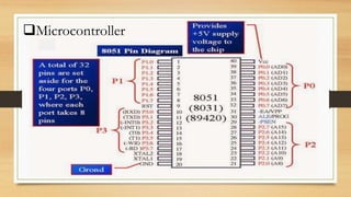 Fire fighting robot - Micro-controller based project | PPTX
