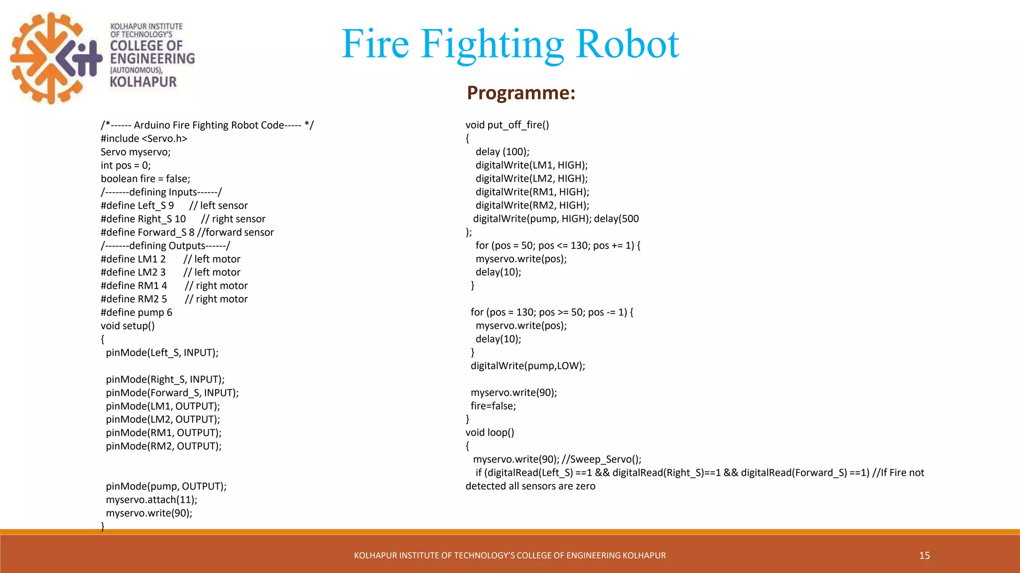 Fire Fighting Robot.pptx