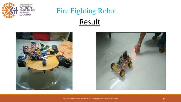 Fire Fighting Robot.pptx | Computer Peripherals | Computing