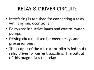 Fire fighting robot ppt | PPTX