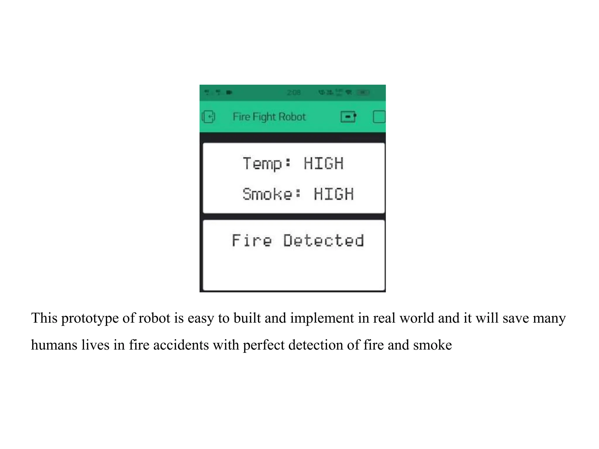 fire fighting robot ppt.pptx | Computer Peripherals | Computing