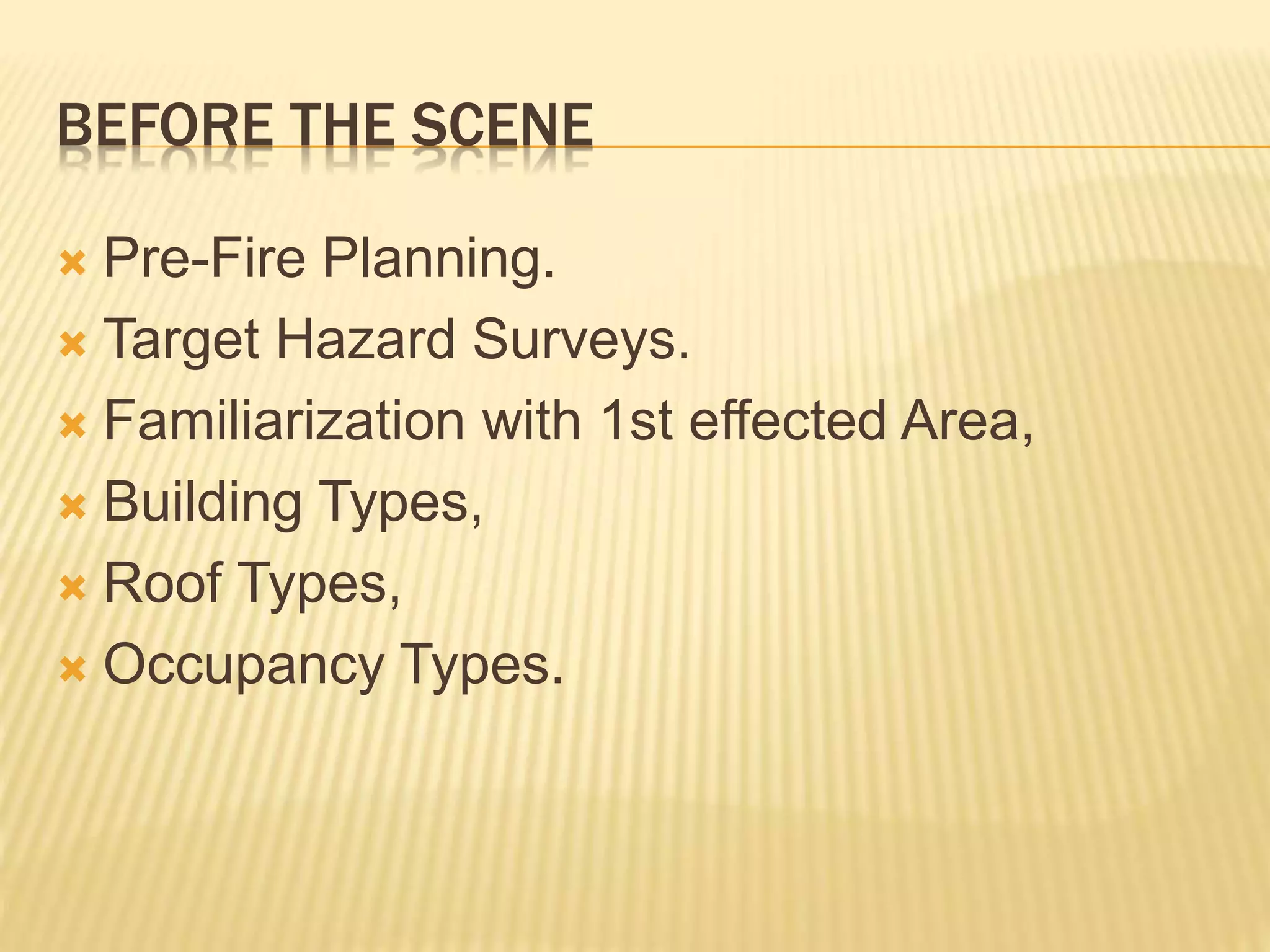Fire fighting strategies | PPTX