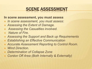 Fire fighting strategies | PPTX