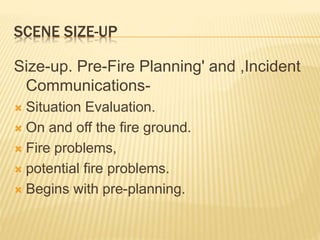 Fire fighting strategies | PPTX