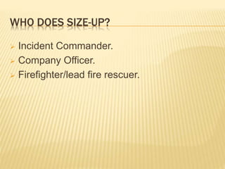 Fire fighting strategies | PPTX