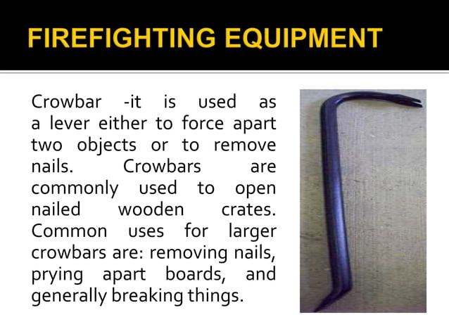 Fire Fighting Tools & Equipment.pptx