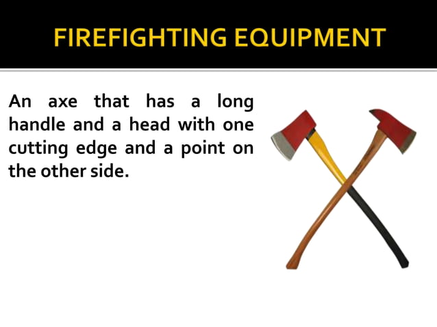 Fire Fighting Tools & Equipment.pptx