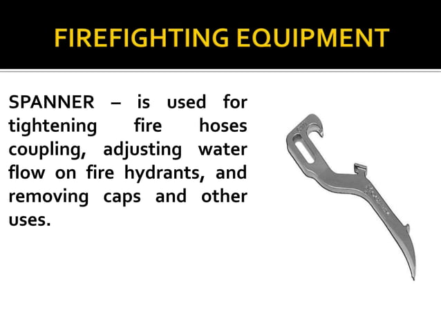 Fire Fighting Tools & Equipment.pptx