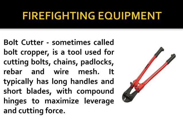 Fire Fighting Tools & Equipment.pptx