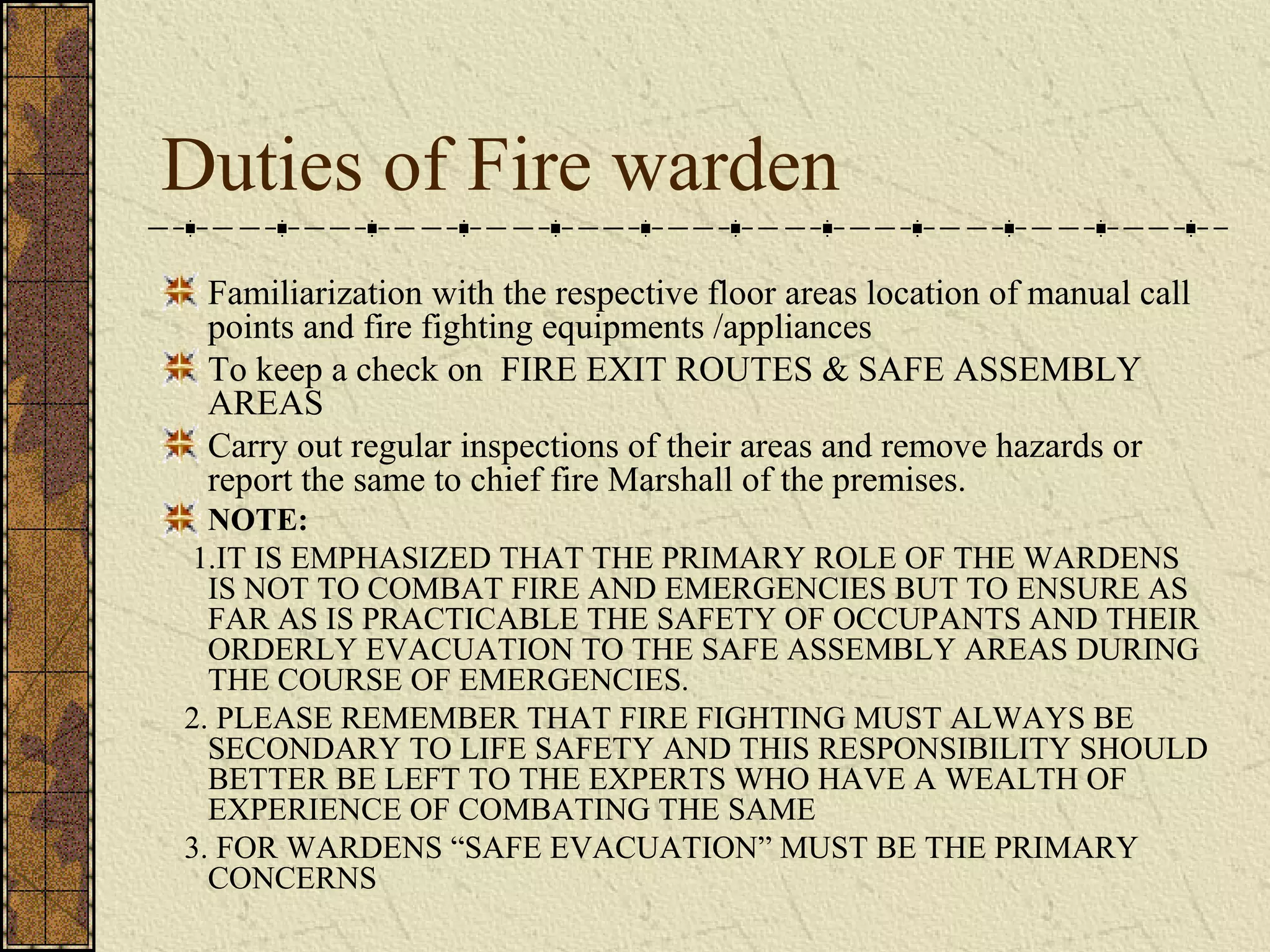 Firefighting training | PPT | First Aid | Injuries