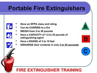 Basic Fire & Fighting Training Educations | PPT