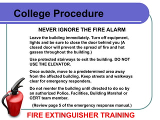 Basic Fire & Fighting Training Educations | PPT