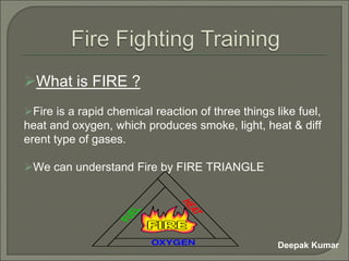 Fire fighting training | PPTX