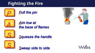 fire fighting trainning fIRE sAFETY & fIRE EXTINGUISHER | PPT