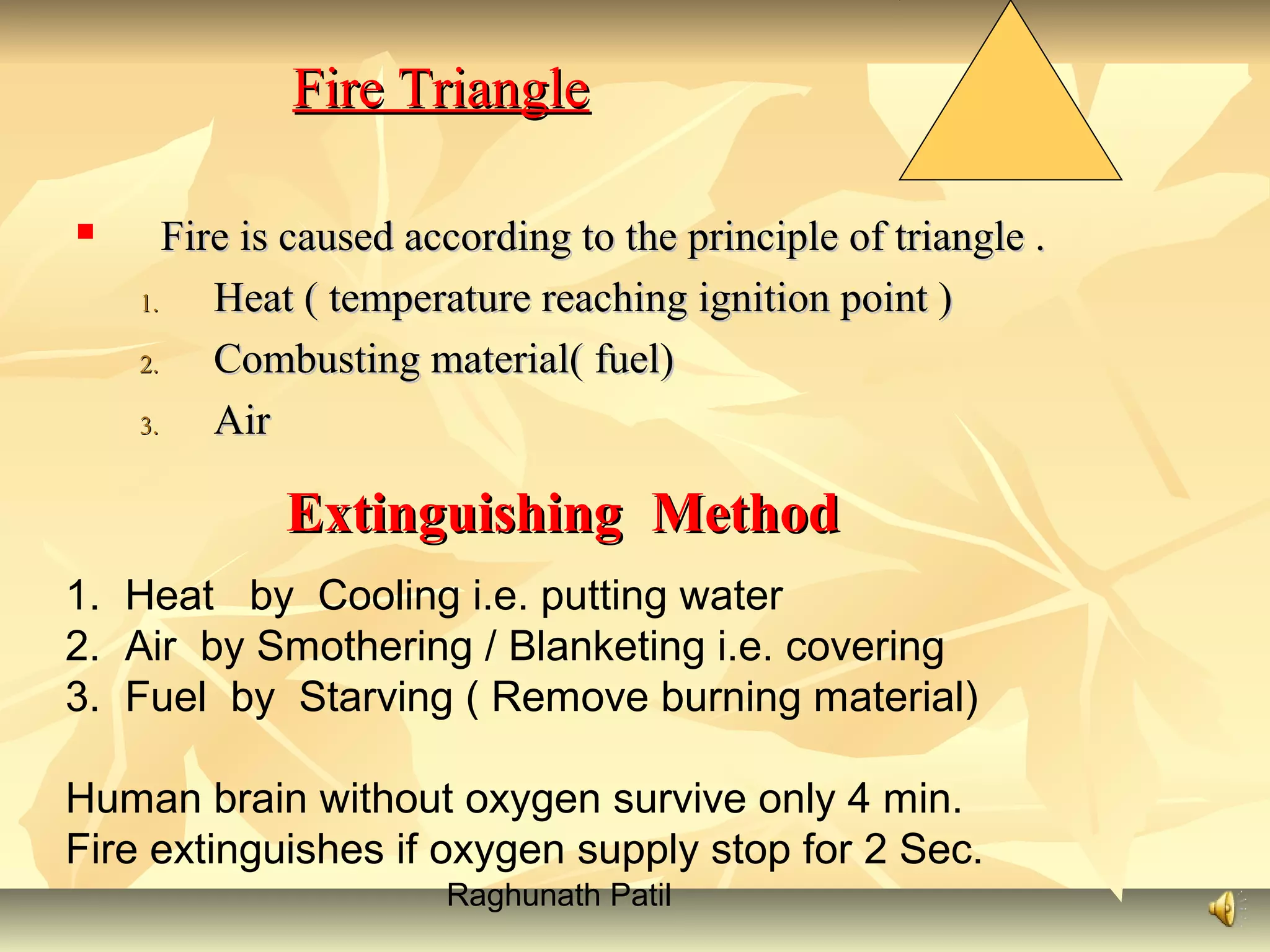 Fire fighting presentation | PPT