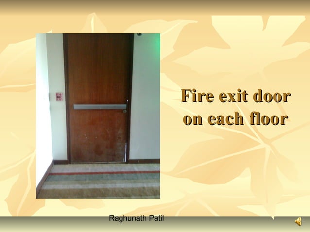 Fire fighting presentation | PPT