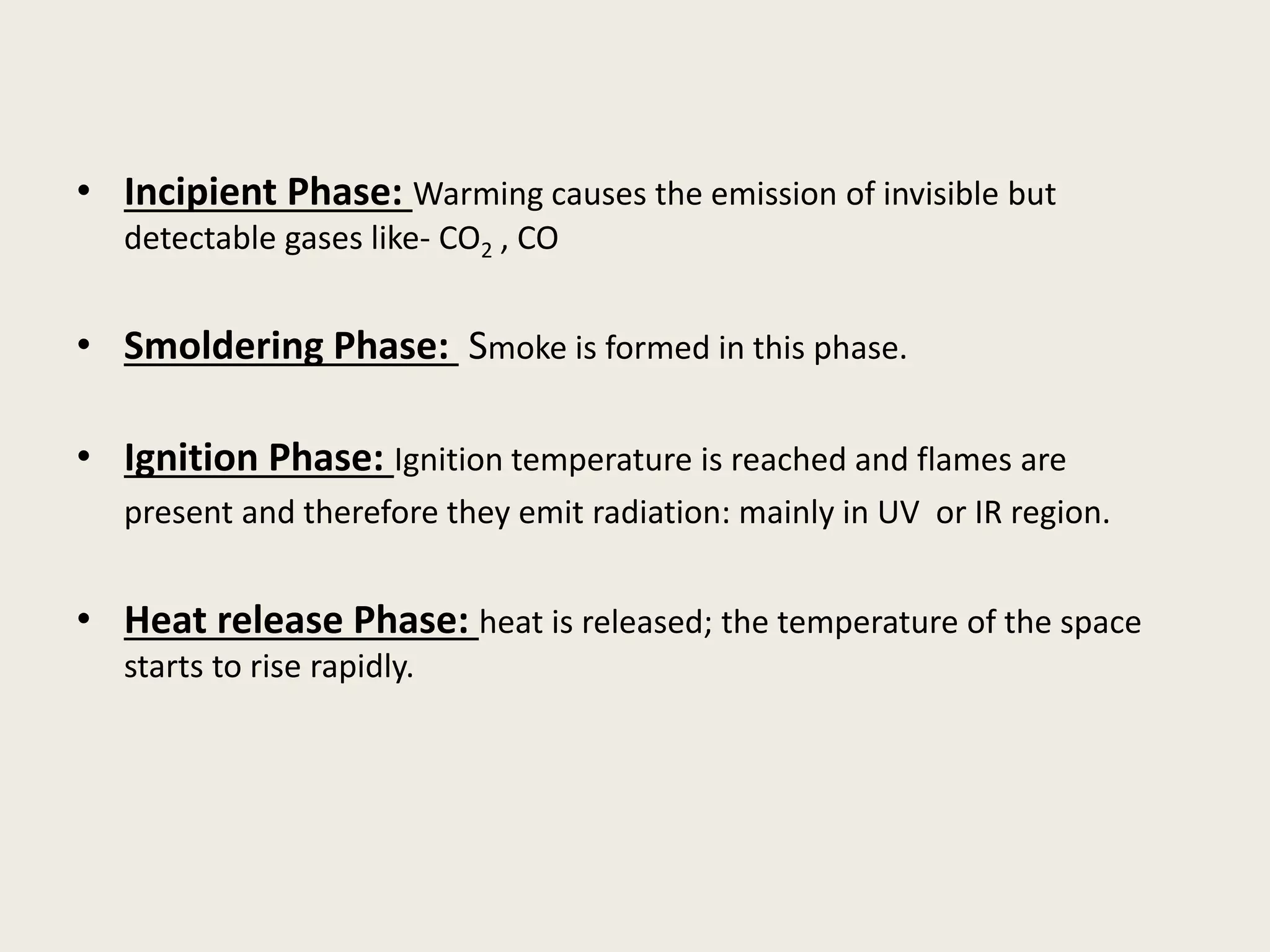 Fire, flame & smoke detectors | PPTX