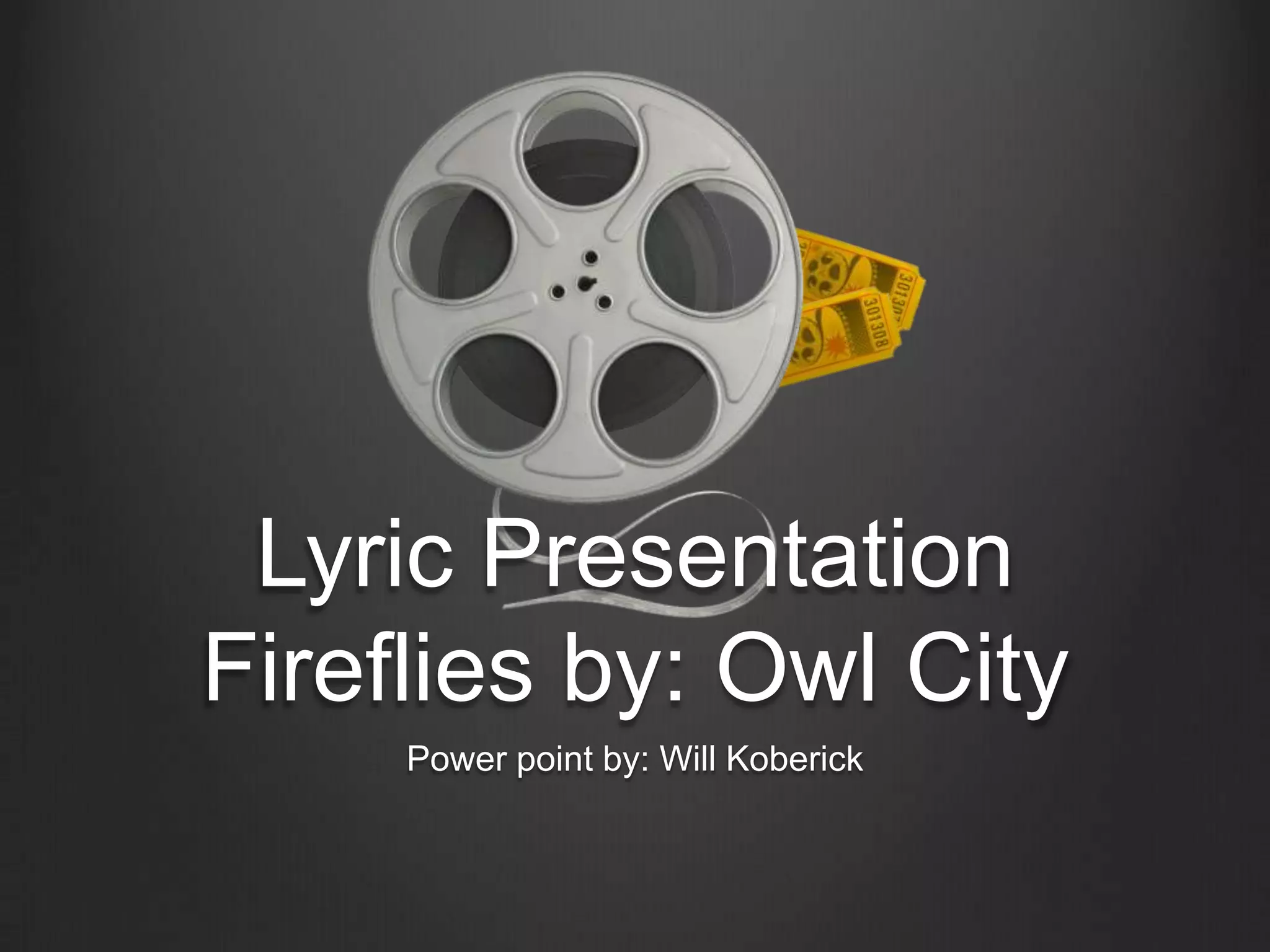 Fireflies english powerpoint!!! | PPTX