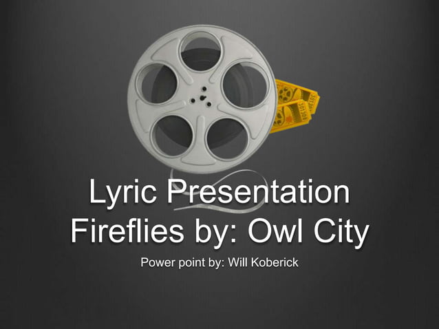 Fireflies english powerpoint!!! | PPTX