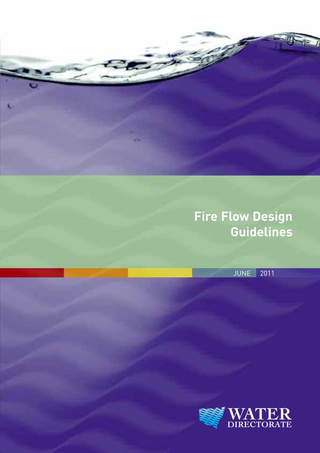 Fire flow design guidelines 2011 | PDF